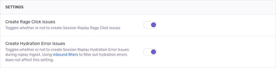 Replay Issues | Sentry for Astro